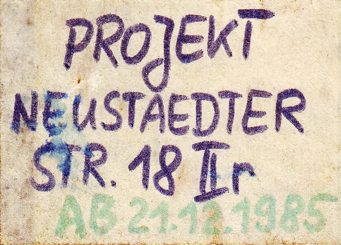 Wohnungsausbau ’86 | Wortblende (eingefroren)